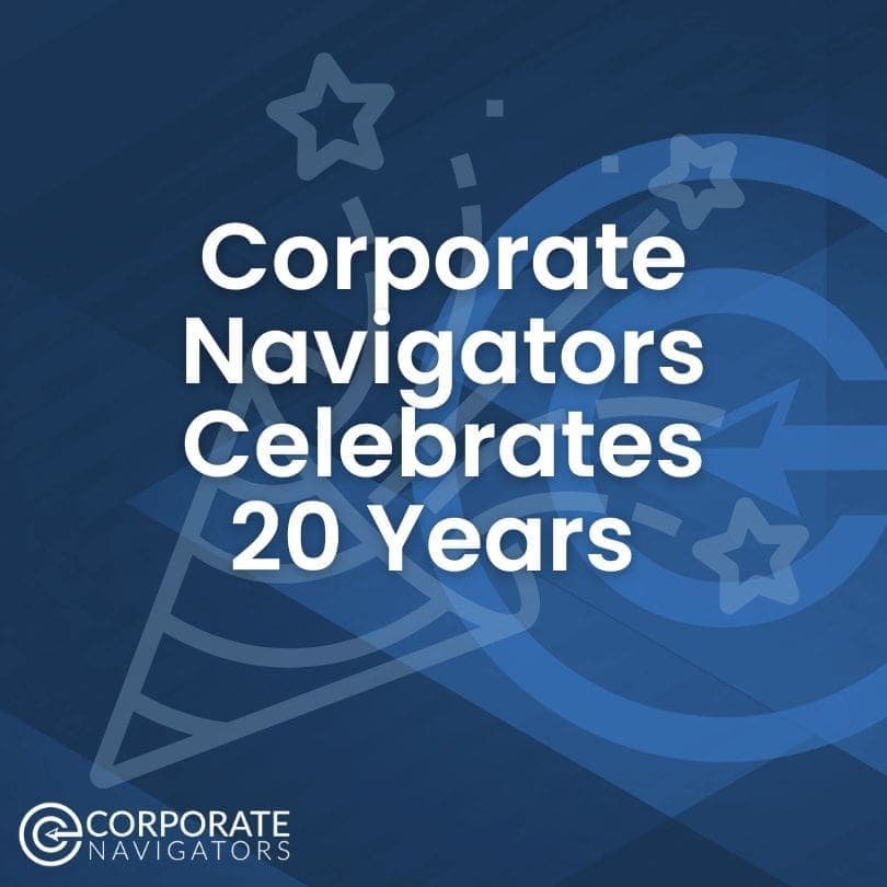 Corporate Navigators Celebrates 20 Years | Corporate Navigators