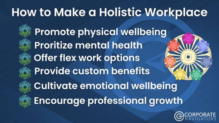 6 Ways To Create A Holistic Work Environment | Corporate Navigators