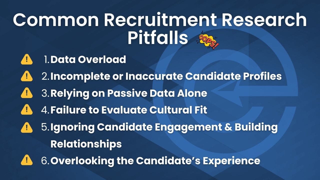 Avoid 6 Recruiting Pitfalls | Corporate Navigators