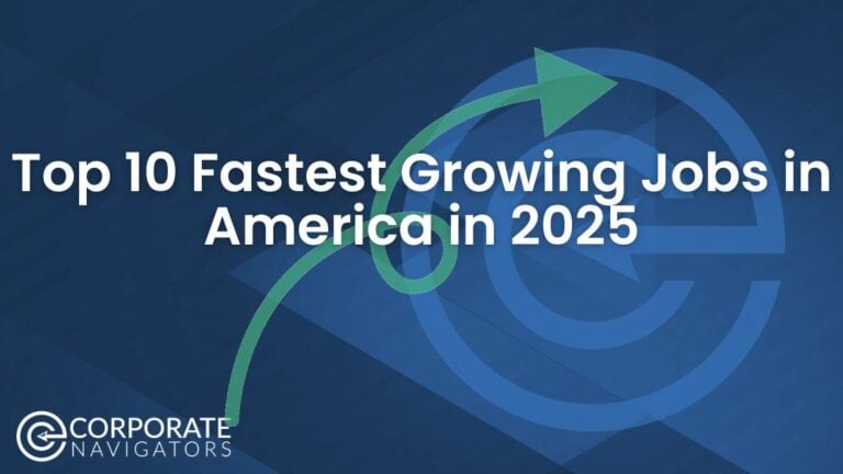 Top 10 Fastest Growing US Jobs | Corporate Navigators