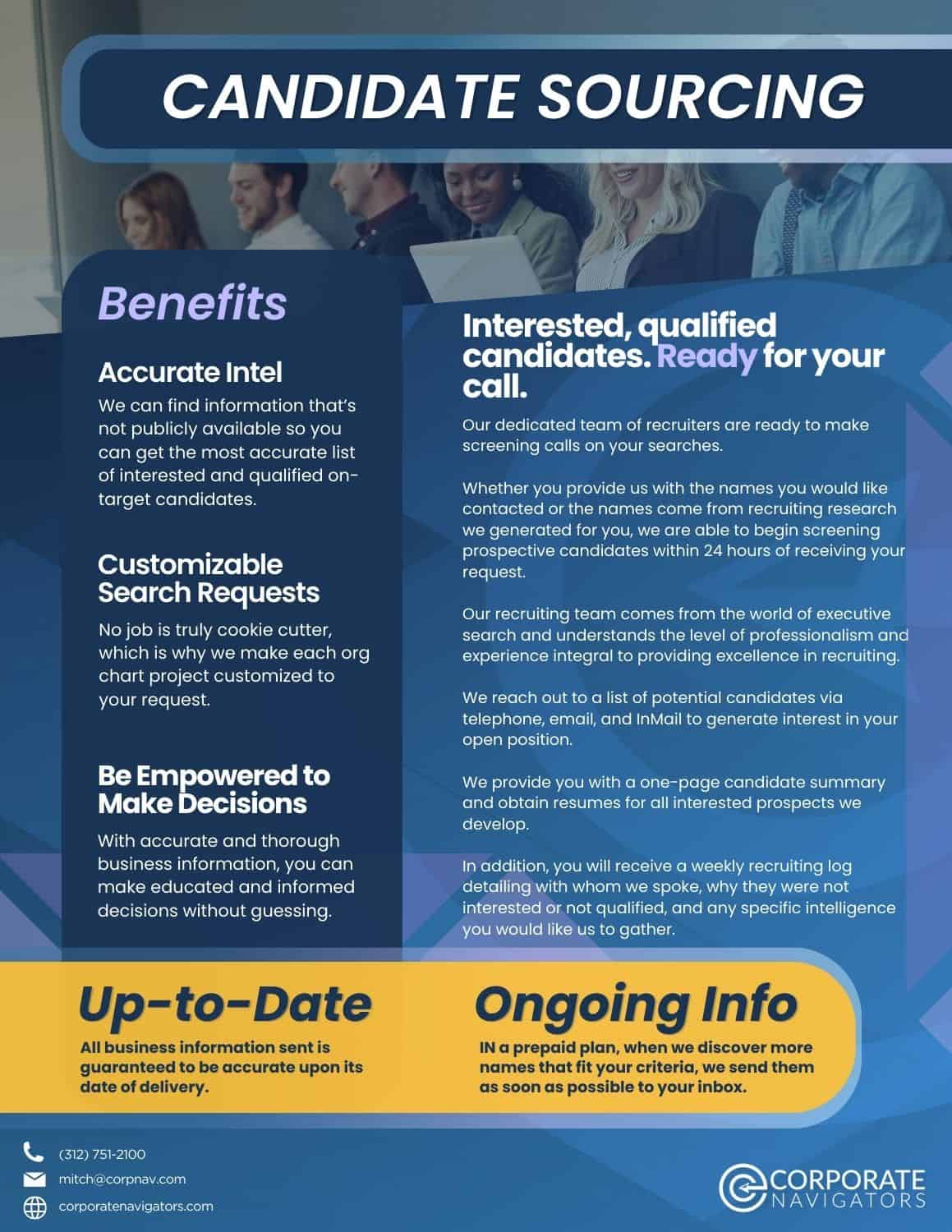 Candidate Sourcing | Corporate Navigators